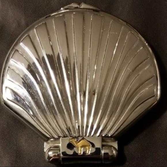 Vintage | Jewelry | Classic Camel Cig Scalloped Compact Mirror 994 ...